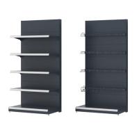 China Retail Shelving Supermarket Storage Rack Chips Display Rack Cold Rolled Steel for sale