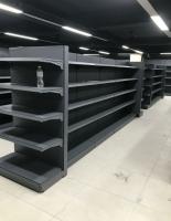 China Metal Supermarket Display Shelves Heavy Duty Grocery Retail Store Shelf for sale