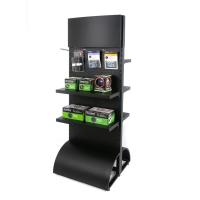 China Heavy Duty Supermarket Gondola Shelving System Cold Rolled Steel Double Sided for sale