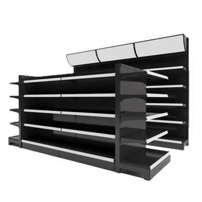 China Light Duty Supermarket Display Shelf Gondola Grocery Store Shelving Units for sale