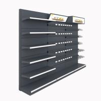 China Retail Shop Supermarket Gondola Shelving System Light Duty Rack for sale