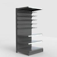 China Supermarket Grocery Display Shelves Light Duty Anti Corrosion Retail Racking for sale