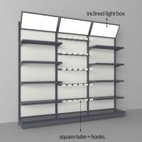 China Convenience Store Multi Layer Shelf Modern Gondola Shop Shelving Light Duty for sale