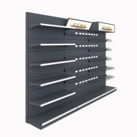 China Super Store Retail Grocery Shelving Metal Supermarket Display Rack Shelf for sale