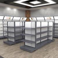 China Customized super market display shelving racks supermarket rack supermarket shelving price for sale