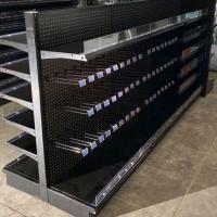 China Customized Used Factory Price Multi Layers Supermarket Shelf  Metal Double/Single Sided Gondola Shelving for sale