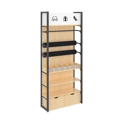 China Wan Hongxin Fashionable Supermarket Shelving Gondola Supermarket Rack Super Market Shelf for sale