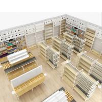 China Retail gondola shelving supplier black gondola shelves for sale for sale