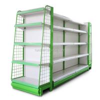 China Customized Used Factory Price Multi Layers Steel Supermarket Shelf /High Quality Metal Double/Single Sided Fixed/Storage Racks for sale