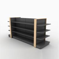 China Customized Used Factory Price Multi Layers Steel Supermarket Shelf /High Quality Metal Double/Single Sided Fixed/Storage Racks for sale