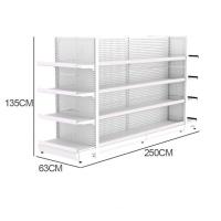 China Display rack for hanging items, store displays used metal shelves for sale