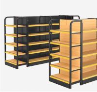 China Customized Supermarket Gondola Shelving Grocery Store Shelf Supermarket Rack Shelf Multi-Level Metal Gondola Shelf for sale