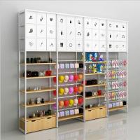 China super store rack supermarket retail store shelving wall shelf for sale