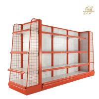 China supermarket rack shelf supermarket shelves for sale wooden Supermarket Shelf Panel Roll Forming Machine for sale