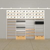 China New Style Good Looking Commercial Grade Shelving Retail Shop Display Shelves Shop Display Shelving for sale