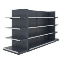 China Metal Convenience Store Shelves Clothing Shelf Display Supermarket Retail Shelving Systems for sale