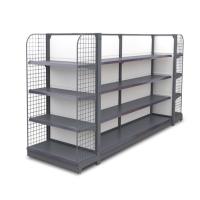 China Metal Convenience Store Shelves Clothing Shelf Display Supermarket Retail Shelving Systems for sale