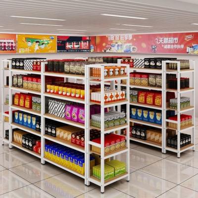 China Wholesale Convenience Store Racks Supermarket Display Island Gondola Shelving Utility Shelving Unit for sale