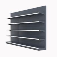China Wholesale Convenience Store Racks Supermarket Display Island Gondola Shelving Utility Shelving Unit for sale