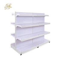 China Customized Used Supermarket Shelf Display Rack Grocery Store Supermarket Display Gondola Double Sided Shelving Supermarket for sale
