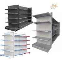 China Customized Used Supermarket Shelf Display Rack Grocery Store Supermarket Display Gondola Double Sided Shelving Supermarket for sale
