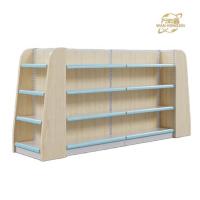 China Customized Wan Hongxin shelves 4 tier round used shelf shop shelving supermarket  display shelving for sale
