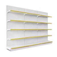 China Customized boutique store furniture display white metal shelves store for wholesale for sale