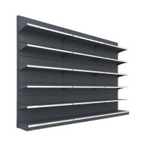 China Heavy Duty 4ft Metal Shelves Supermarket Racking System Snack Display Rack For Sale for sale