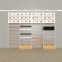 China Metal Liquor Store Bottle Display Shelves Systems For Shopfitting Market for sale