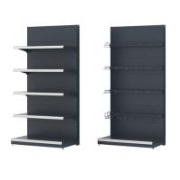 China Customized Gondola Shelving Supermarket Shelves Metal Grocery Store Storage Racks Gondola Store Shelving for sale