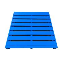 China Anti Corrosion Nestable Plastic Pallets Metal Iron Two Sided Forklift Steel Pallet for sale