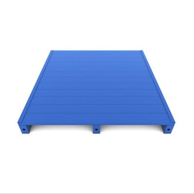 China Three Dimensional Heavy Duty Industrial Plastic Pallets Metal Steel Tray Storage for sale