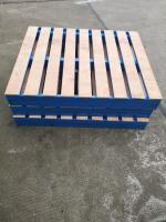 China Three Dimensional Heavy Duty Industrial Plastic Pallets Metal Steel Tray Storage for sale