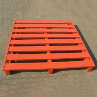 China Durable Nestable Plastic Pallets Metal Warehouse Forklift Storage Pallet for sale