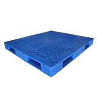 China Grid Heavy Duty Plastic Pallet Double Sided Storage Turnover Plastic Pallet for sale