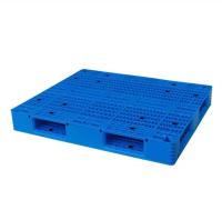 China Grid Heavy Duty Plastic Pallet Double Sided Storage Turnover Plastic Pallet for sale