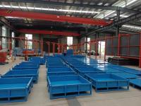 China Wear Resistant Heavy Duty Nestable Pallet Warehouse Steel Tray Pallets for sale