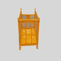 China Supply turnover iron box metal iron box foldable stacking for sale