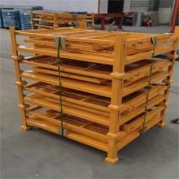 China Supply turnover iron box metal iron box foldable stacking for sale