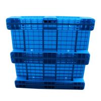 China Heavy Duty Nestable Plastic Pallets Steel Reinforced 1200 * 1200mm Pallets for sale