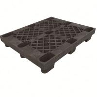 China Recyclable Heavy Duty Plastic Pallet 1200 * 1000mm Steel Reinforced Racking for sale