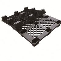 China Steel Reinforced Nestable Plastic Pallets Heavy Duty Double Face Pallet Racking for sale