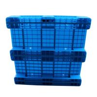 China 1200*800 Wan Hongxin steel reinforced racking flat top heavy duty plastic pallet for sale