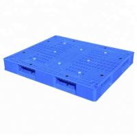 China 1200*800 Wan Hongxin steel reinforced racking flat top heavy duty plastic pallet for sale