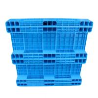 China 45x35 small size flat surface supermarket warehouse tiles mini plastic pallet for sale
