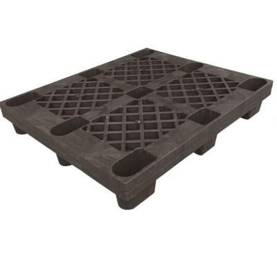 China 1100x1100 Wan Hongxin racking euro heavy duty 3 runners plastic pallet for sale