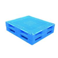 China 1.2m Wan Hongxin steel reinforced racking heavy duty 3 skids runners plastic pallet for sale