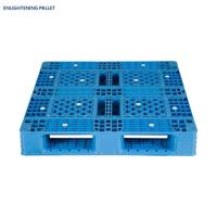 China 1200*1000 nine feet blowing virgin material nestable food grade plastic pallet for sale
