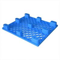 China 1200*1000 nine feet blowing virgin material nestable food grade plastic pallet for sale