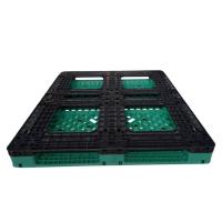 China 1200*1000 nine feet blowing virgin material nestable food grade plastic pallet for sale